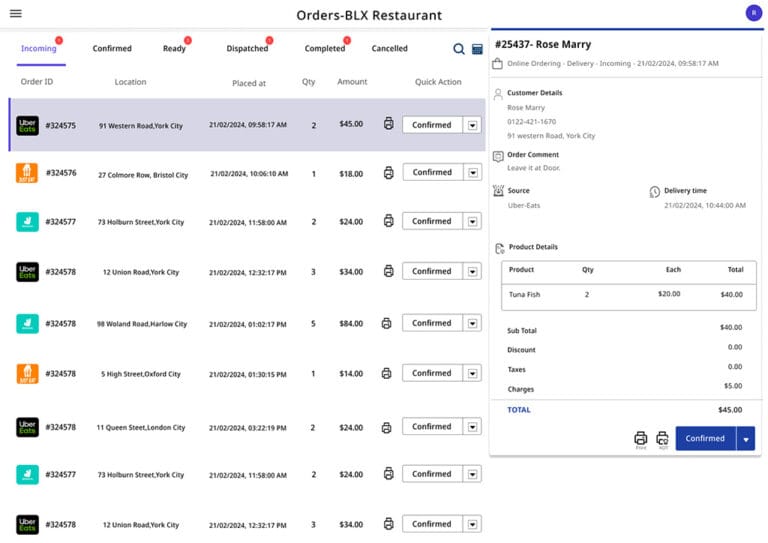 Order Management System for Retail & E-Commerce Industry | Blue Lotus 360